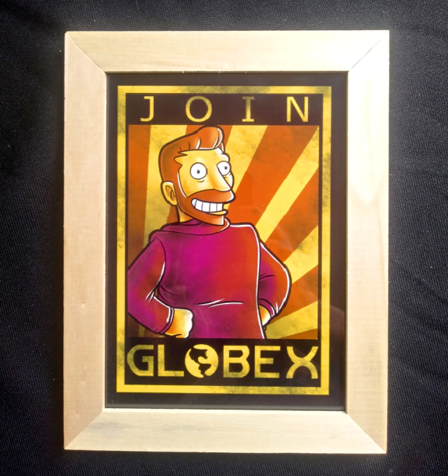 Cuadro Globex - Los Simpson - Tienda.Amarilla
