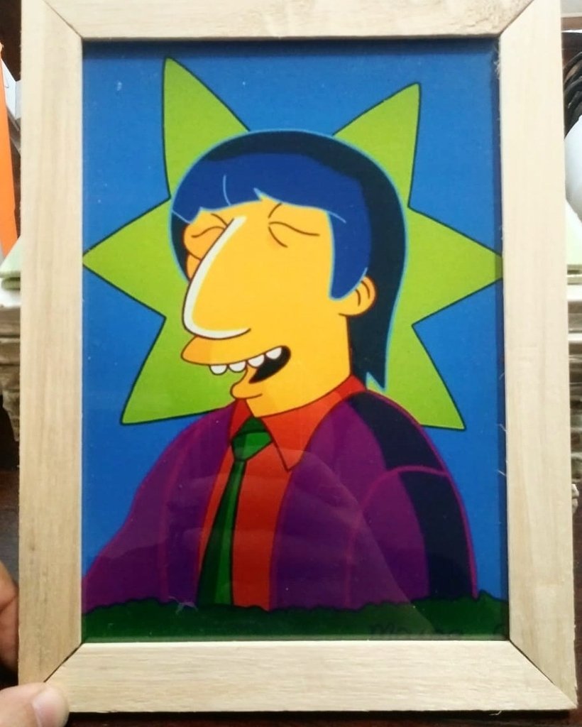 Cuadro Ringo Starr Simpson - Comprar en Tienda.Amarilla