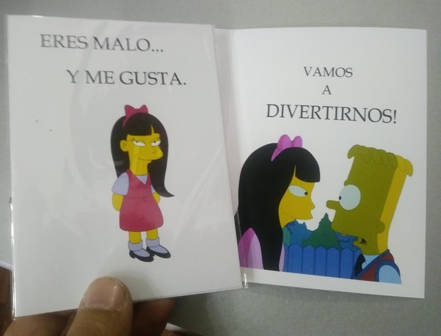 Tarjeta Jessica Alegria (Simpson) - Tienda.Amarilla