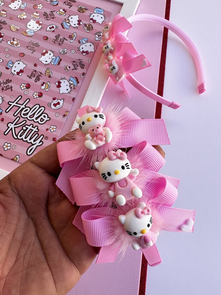 Tiara Hello Kitty rosa - Comprar em Fita e Flor