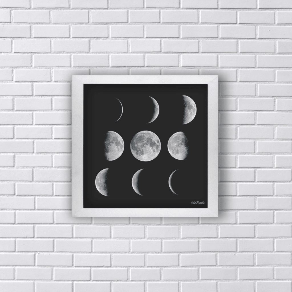 Quadro FASES DA LUA