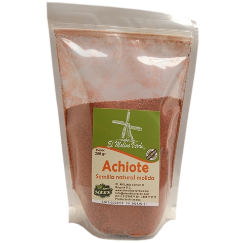 ACHIOTE NATURAL - Comprar en EL MOLINO VERDE