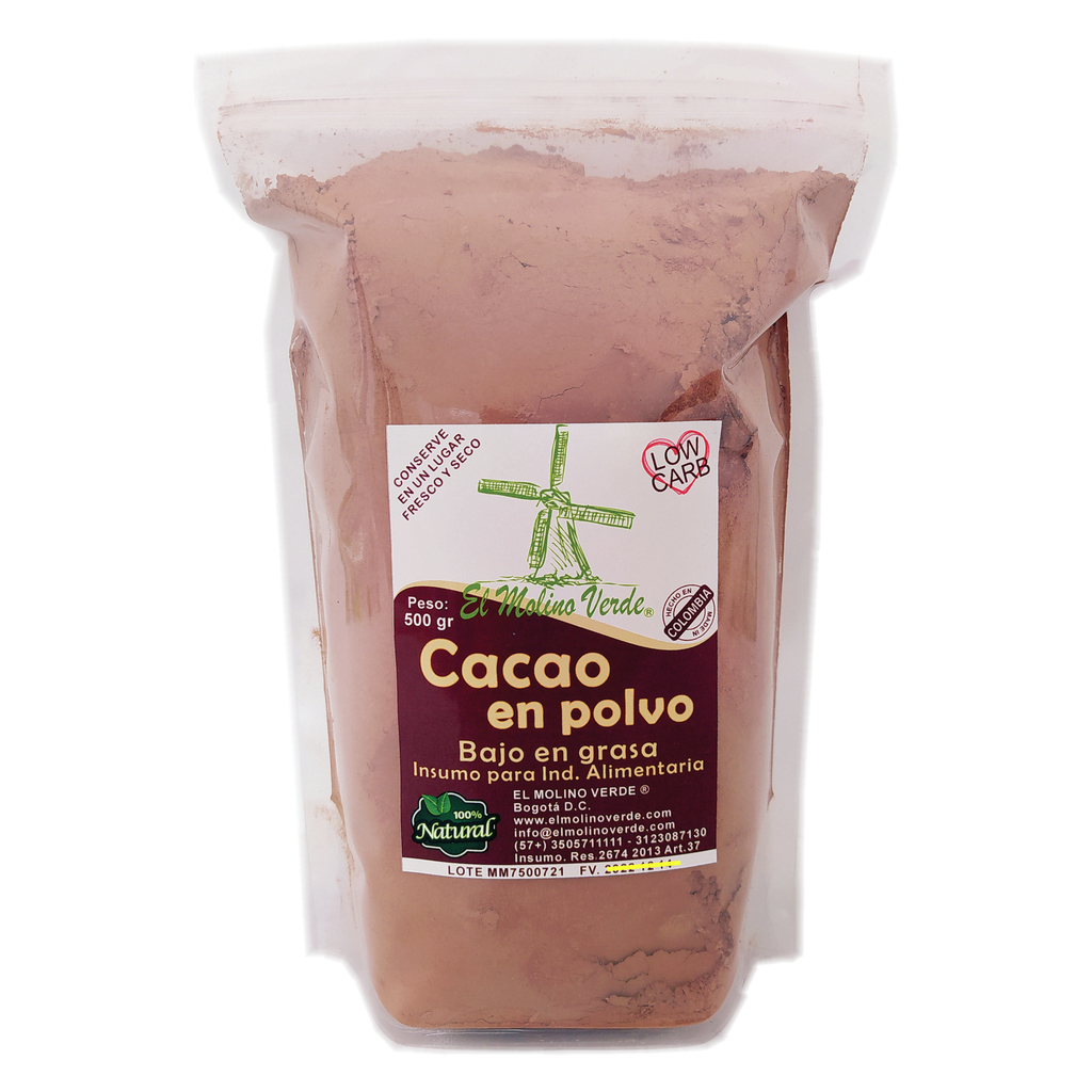 CACAO DESGRASADO EN POLVO - Comprar en EL MOLINO VERDE CACAO DESGRASADO EN POLVO - Comprar en EL MOLINO VERDE
