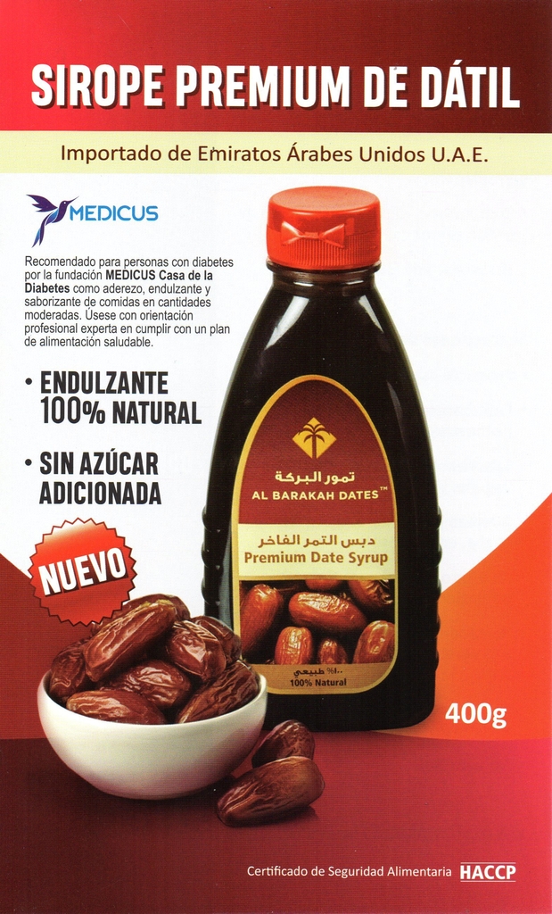 SYRUP MIEL DE DÁTILES - Comprar en EL MOLINO VERDE