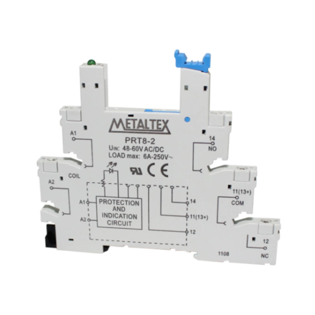 INTERFACE RELE PRZ-1R-12V - METALTEX - Eletrica WF