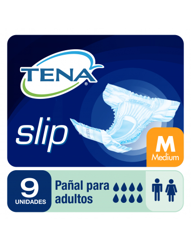Pañal Adulto Tena Slip Medium x9 unidades - COVADONGA