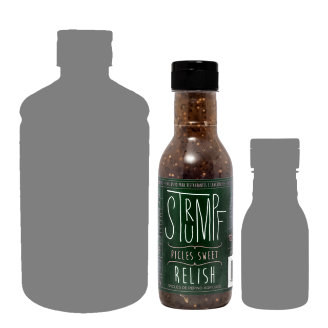 Sweet Relish de Pepino Strumpf Garrafa Flexível | Strumpf