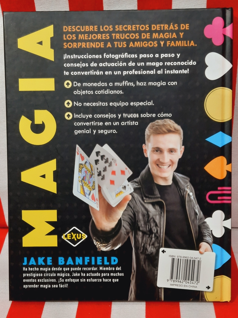 Libro de Trucos de Magia con Monedas, Naipes y Objetos Cotidianos de Lexus