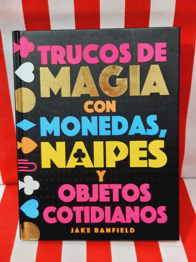 Libro de Trucos de Magia con Monedas, Naipes y Objetos Cotidianos de Lexus
