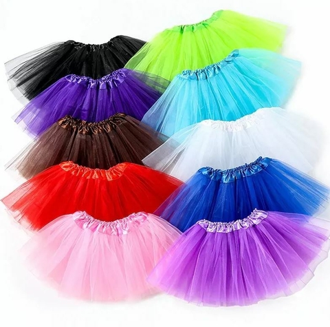 Tutu Tul Primavera Varios Colores - Juanalalo Cotillon