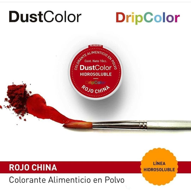 COLORANTE HIDROSOLUBLE ROJO CHINA - DULCE ESQUINA