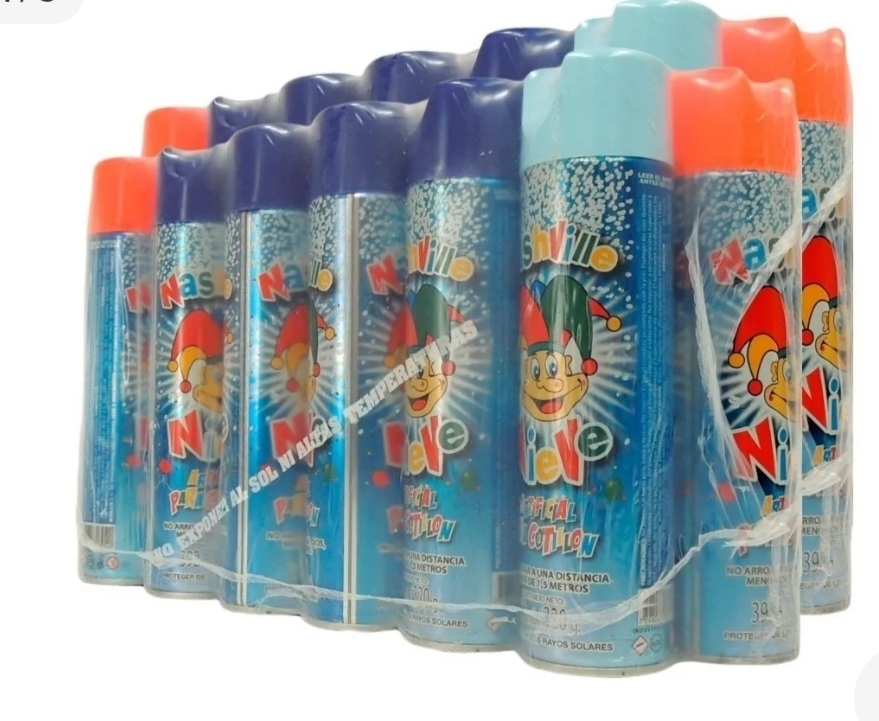 Espuma de carnaval x 12 u - Comprar en DULCE ESQUINA