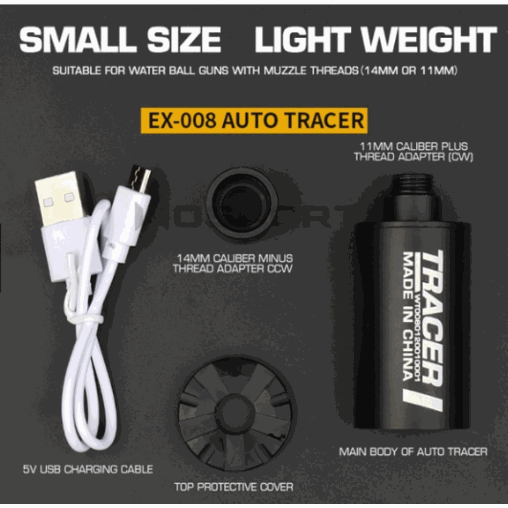 WOSPORT TRACER AUTO 14MM CCW EX-008-BK