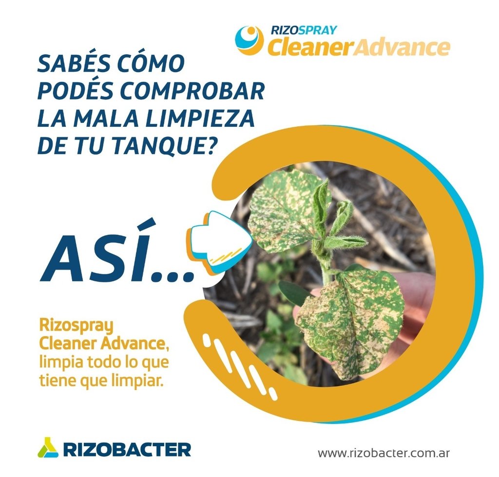 Rizospray Cleaner Advance limpiador de equipos pulverizadores