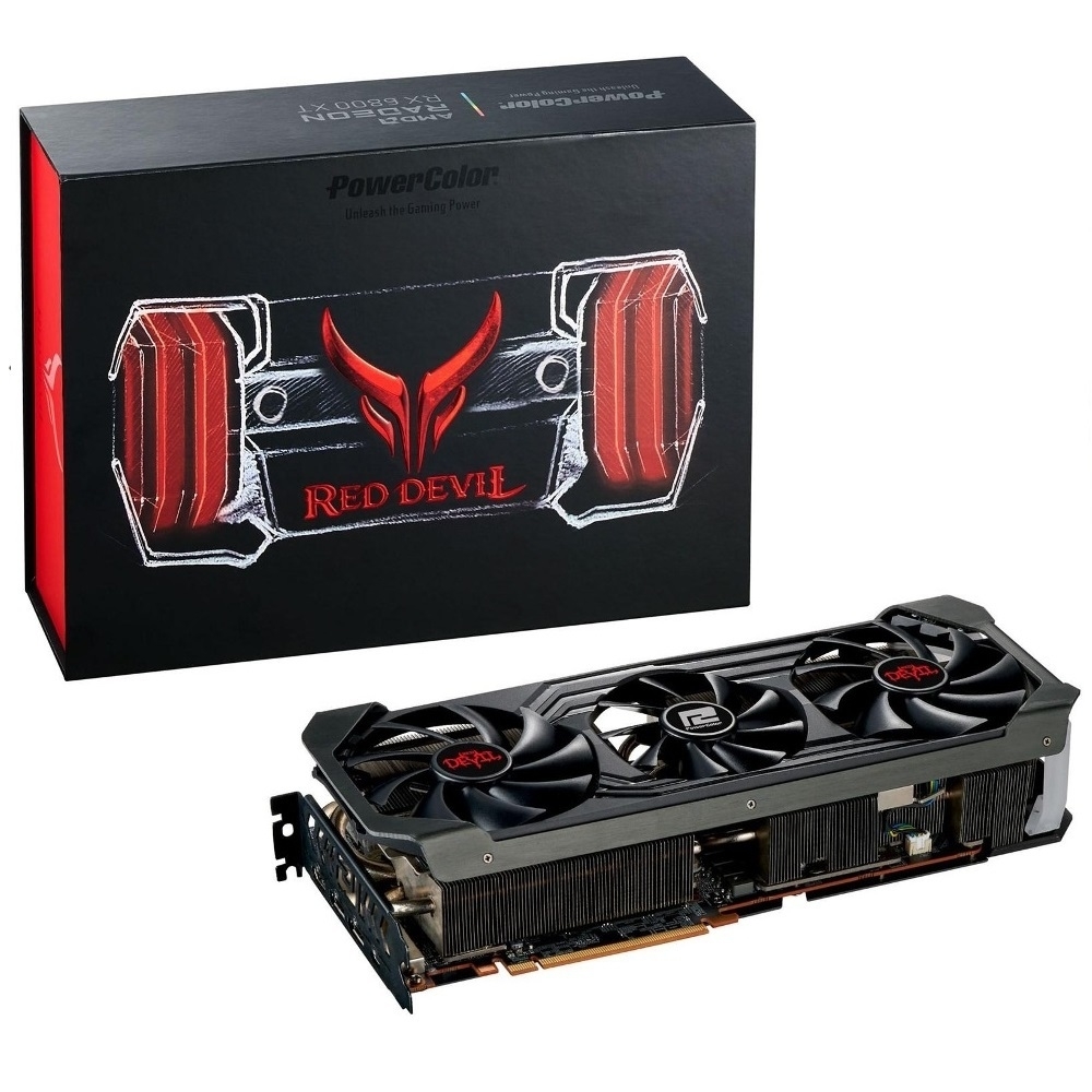 Placa De Vídeo Powercolor Amd Radeon Rdna ™ 2 Red Devil Evolution ...