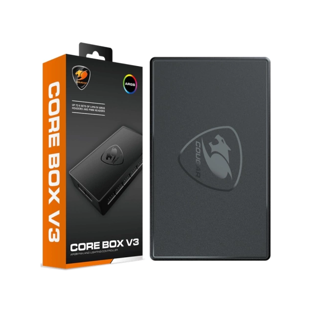 Controlador Fan Cougar Gaming Core Box V3 Pwm Argb - 3MCOBXV3.0001