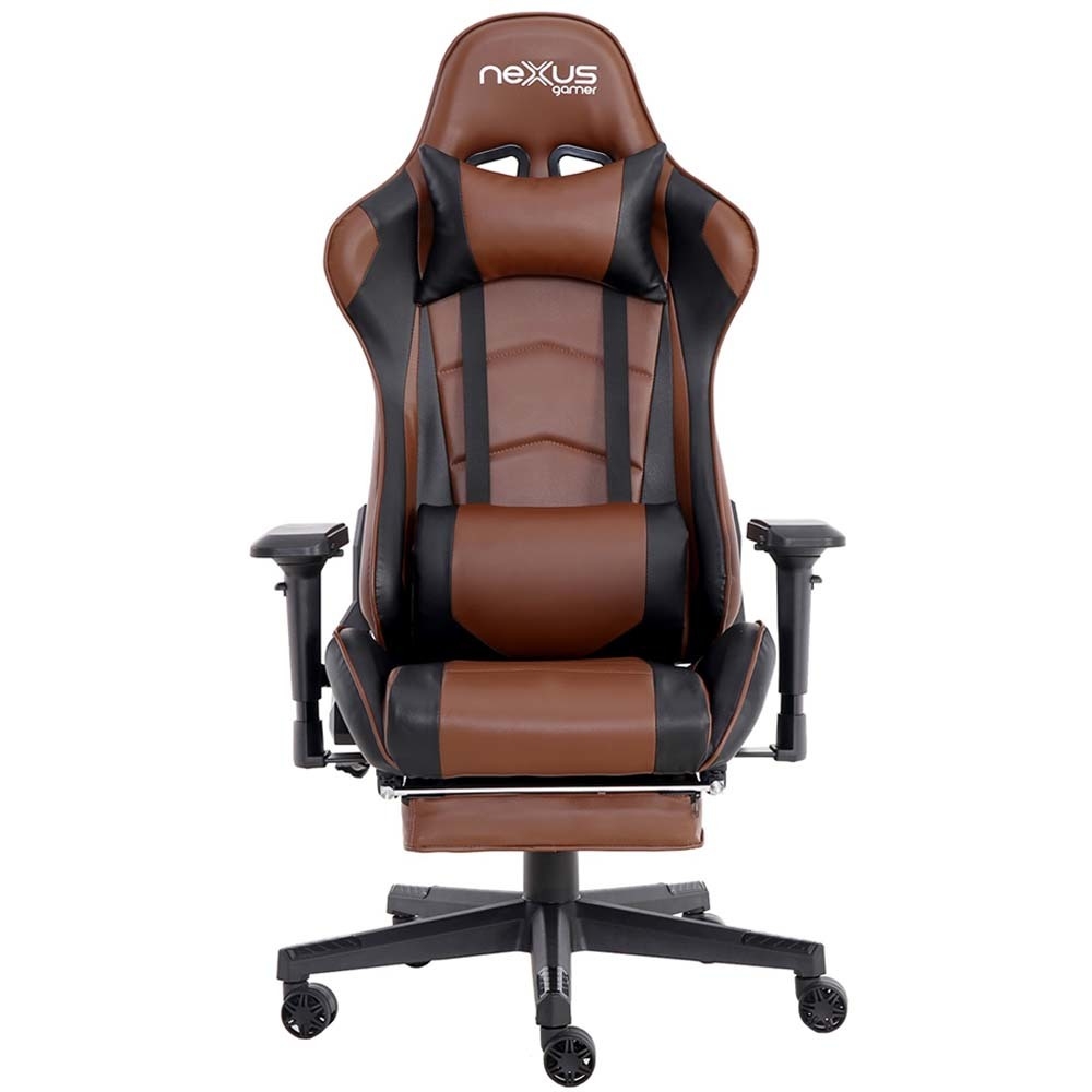 Cadeira Gamer Nexus Scorpion Preto/Marrom - D-418-1T-BB