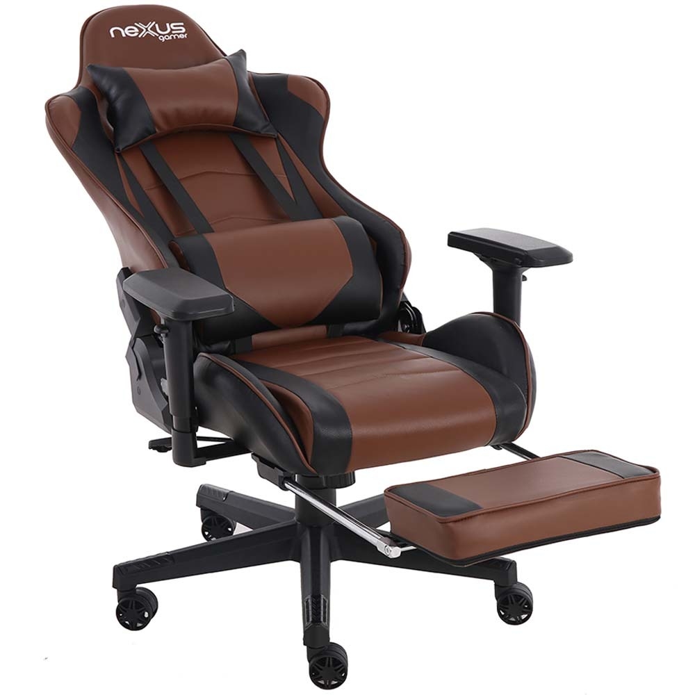 Cadeira Gamer Nexus Scorpion Preto/Marrom - D-418-1T-BB