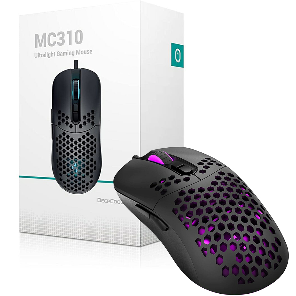 Mouse Gamer Deepcool Mc310 Ultralight Rgb Preto 12.800 Dpi Óptico - R ...