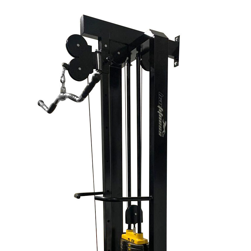 Polea doble a la pared con 50 kg FULL - BioFitness