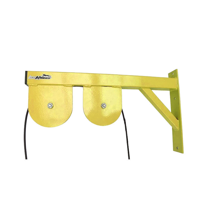 Polea doble con soporte y porta disco - BioFitness