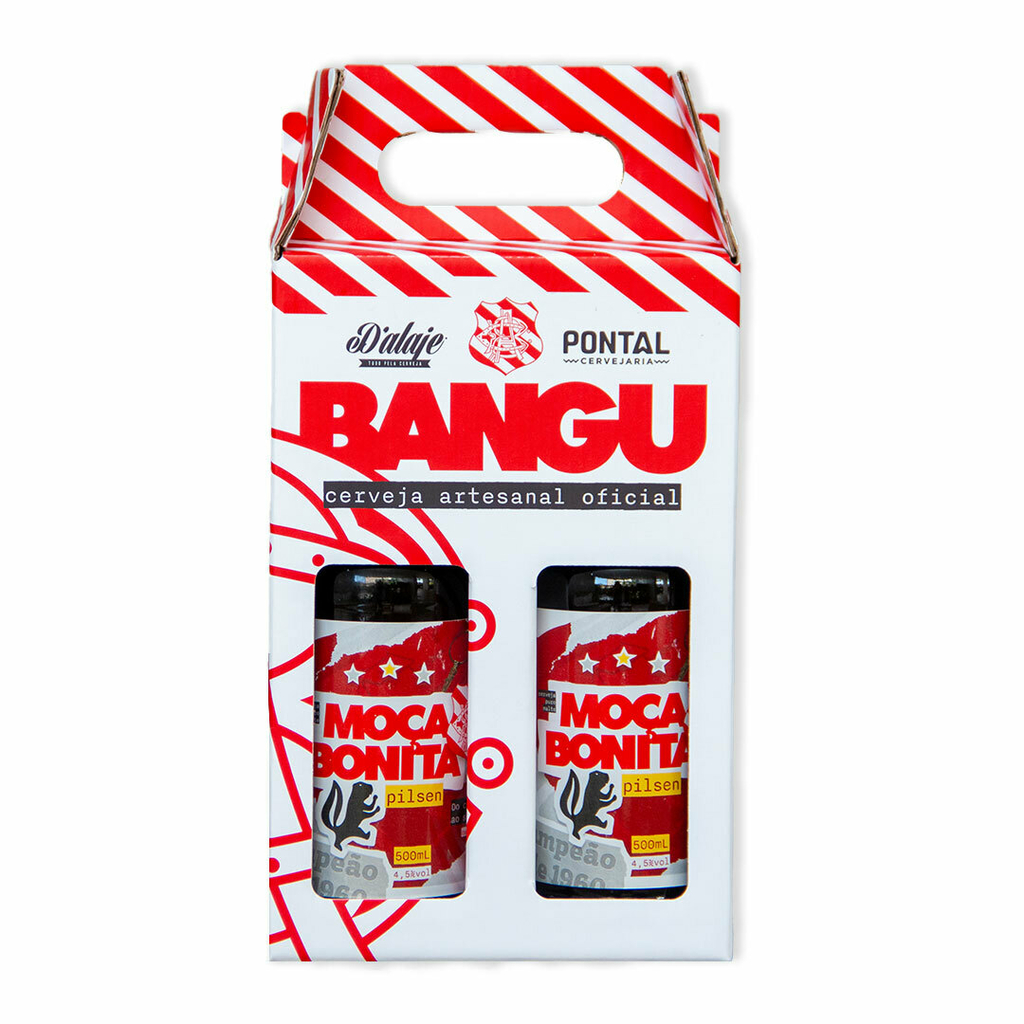Kit Presente Bangu 2 Garrafas - Moça Bonita Pilsen
