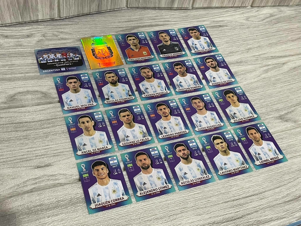 PACK SELECCION ARGENTINA - VARIANTE AZUL x 20u.