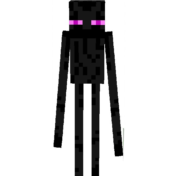 Sticker Enderman - Minecraft - Comprar en COKETACOKETO