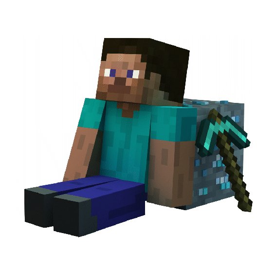 Sticker Steve - Minecraft - Comprar en COKETACOKETO