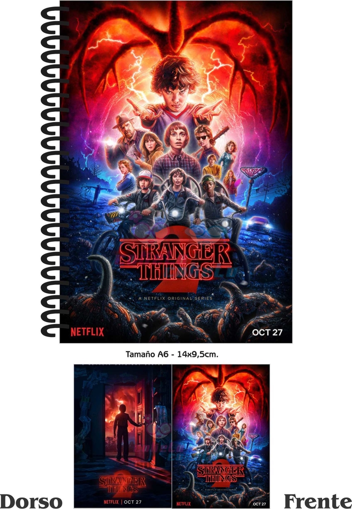 Libretita Anillada - Stranger Things Temp. 2
