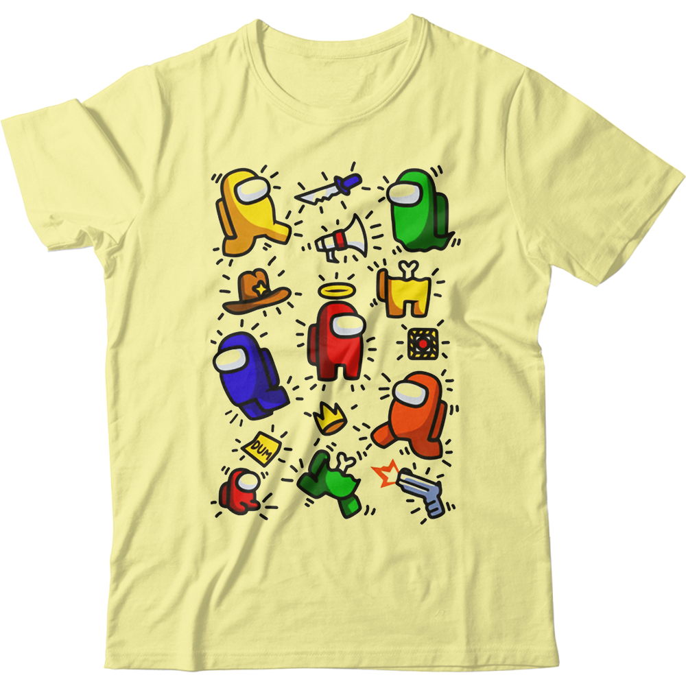 Remeras impresas de Among Us