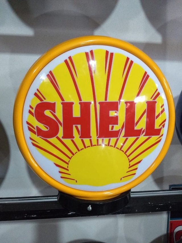 Bocha de surtidor Shell - Comprar en Antique Carteles