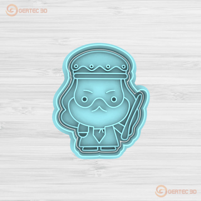 ALBUS DUMBLEDORE Cortante + Stamp - Comprar en GERTEC3D