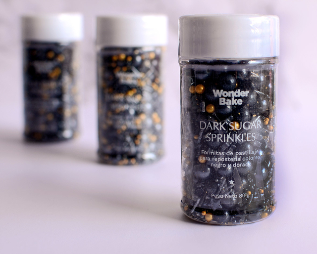 SET DARK SUGAR SPRINKLES 80 GR. WONDER BAKE