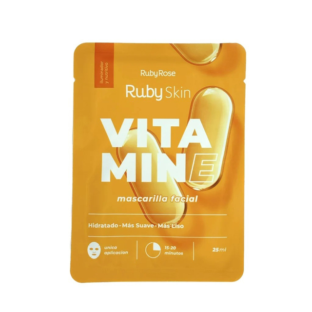Mascarilla facial Vitamina E Ruby Skin - Ruby Rose