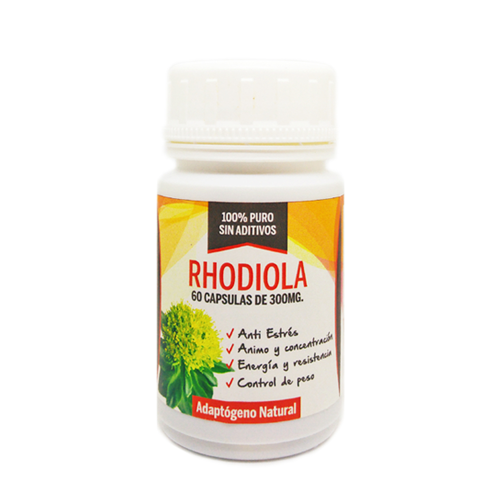 Rhodiola Rosea 300 mg cápsulas
