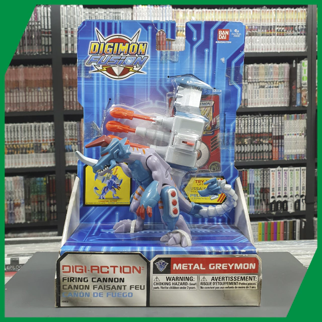 BANDAI DIGIMON FUSION - METAL GREYMON - Polybius