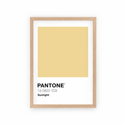 Cuadro Pantone Sunlight - Comprar en Puerta de Goya