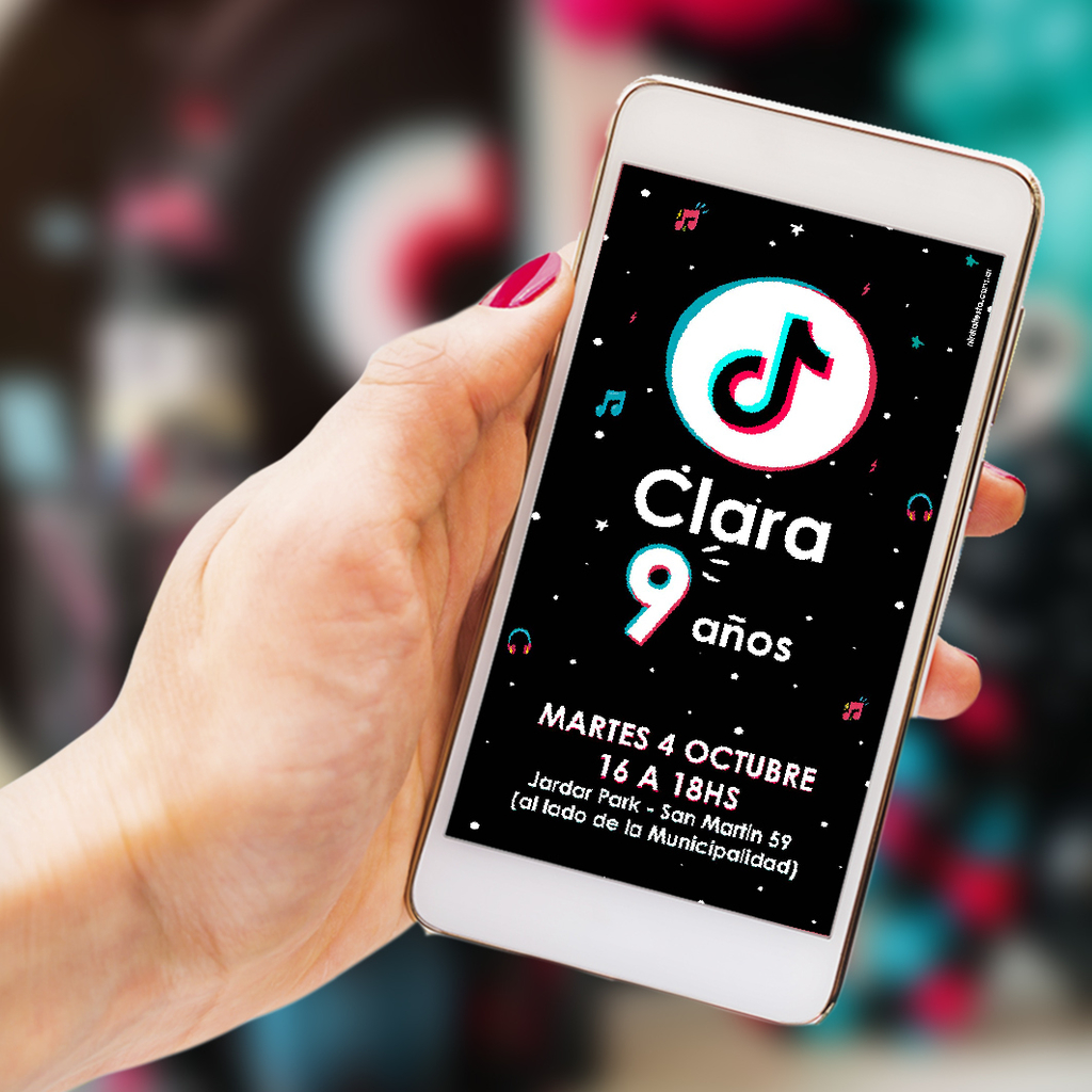 Tarjeta Digital Tik Tok - Comprar en Ninita