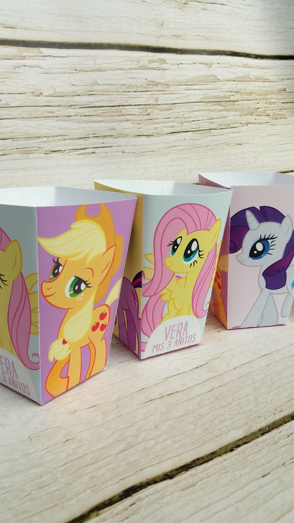 Box para Popcorn My Little Pony - Comprar en Ninita