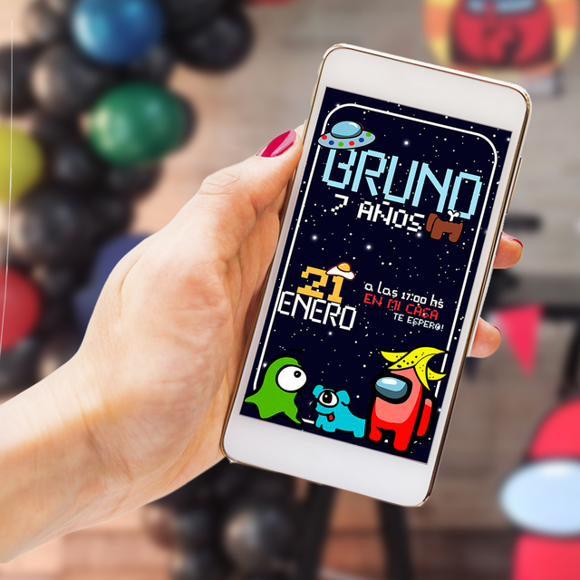 Tarjeta Digital Among Us - Comprar en Ninita