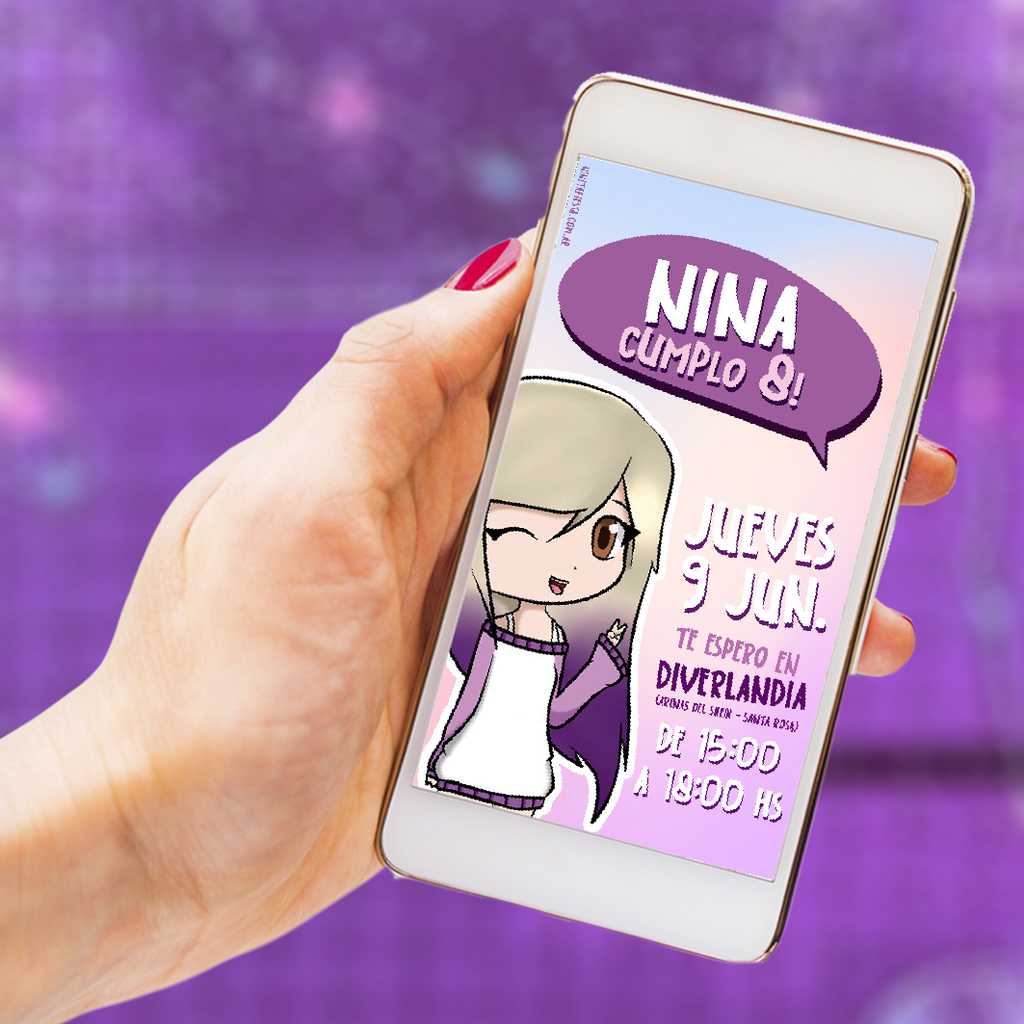Invitacion Digital Lyna - Comprar en Ninita