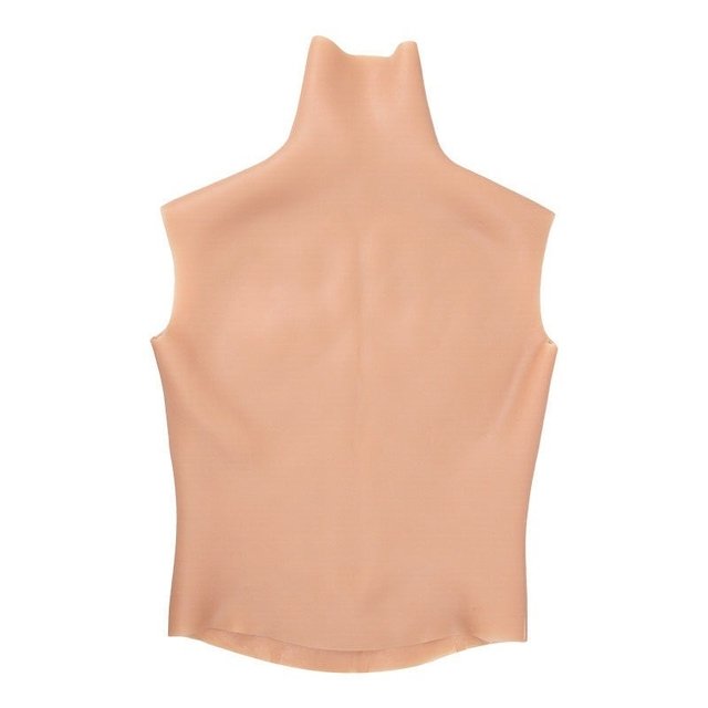 Prótese de peitoral masculino de silicone