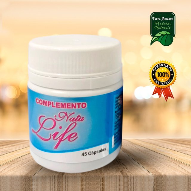 Natu Life 45 Cápsulas Original 03 Potes = PROMOCIONAL!!!