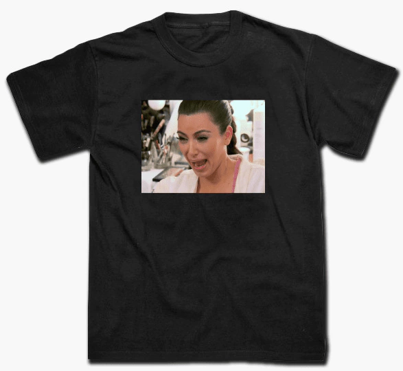 Remera Kim K meme - Comprar en Remeras Fandom