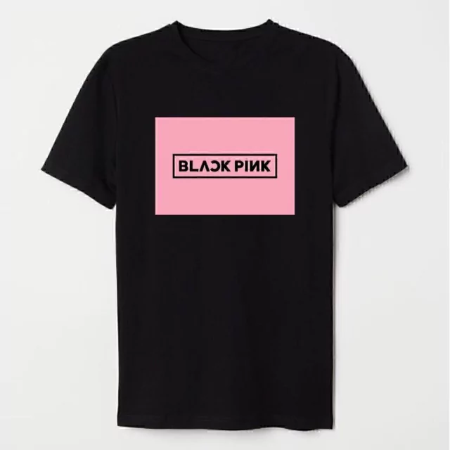 Remera BlackPink Pink Logo - Comprar en Remeras Fandom
