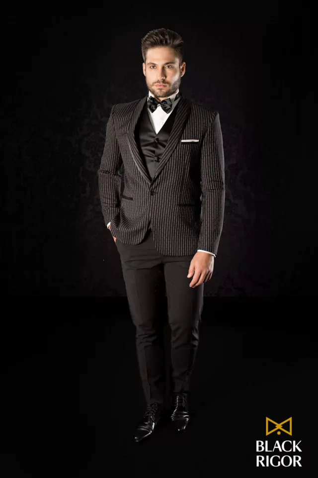 Terno Meio Fraque Raffer Superslin Cerimonial e Tuxedos