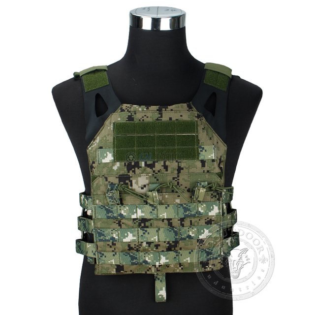 COLETE TÁTICO EMERSON CAMUFLAGEM WOODLAND MARPAT