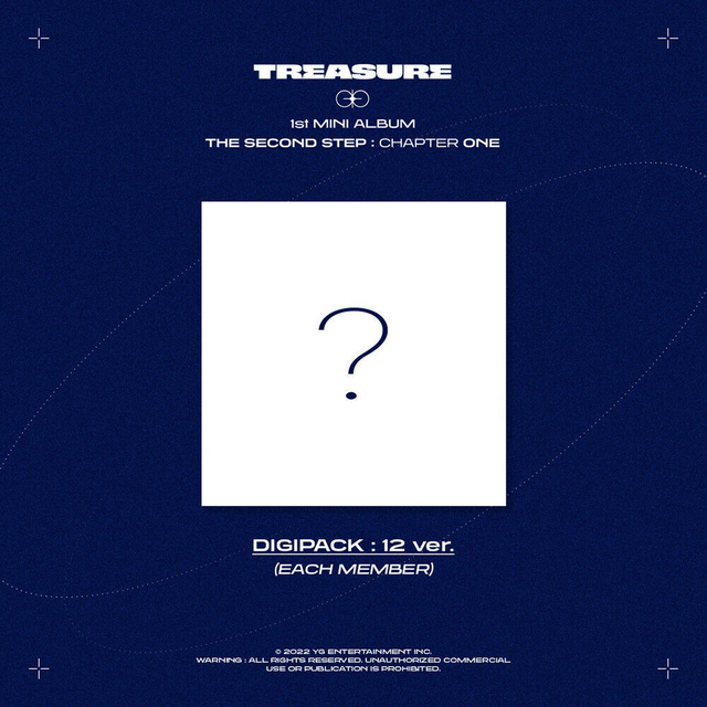 TREASURE - Mini Album Vol.1 [THE SECOND STEP : CHAPTER ONE] (DIGIPACK ...