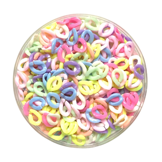 MINI ELO COLORIDO CORRENTE - 20 GRAMAS